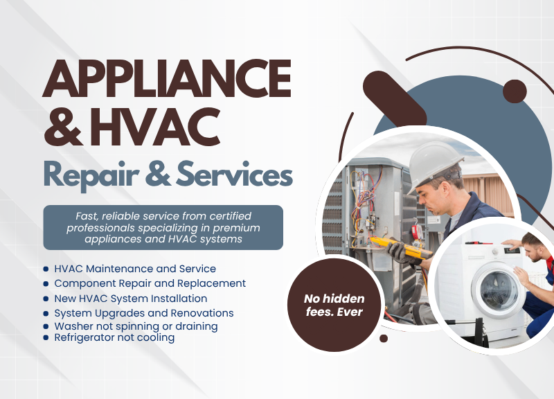 Schedule Appliance or HVAC Repair | Book trusted Service – Authorized ...